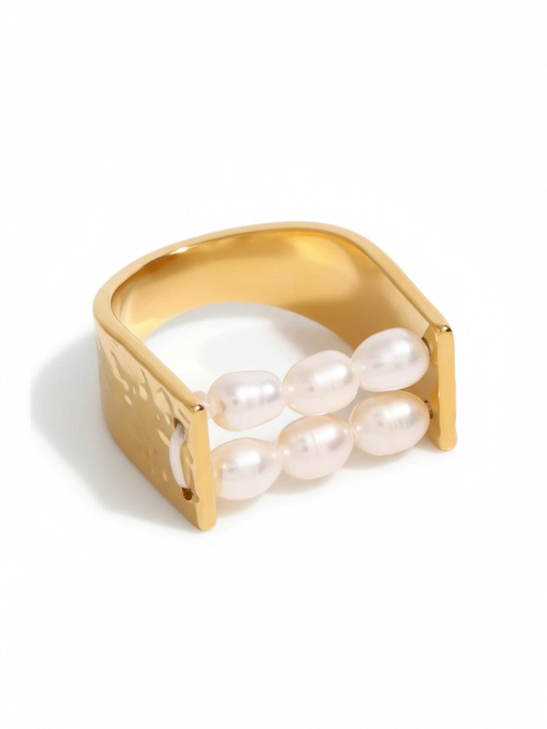 Vintage Pearl U Shape Ring – CAO JEWELLERY